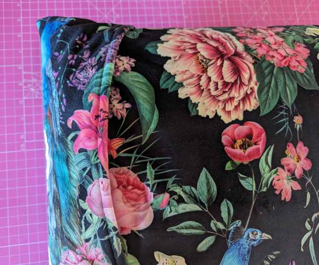 How to Make an Envelope Cushion Cover with Plush Velvet - UK Fabrics ...