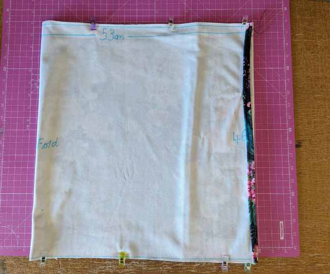 How to Make an Envelope Cushion Cover with Plush Velvet - UK Fabrics ...
