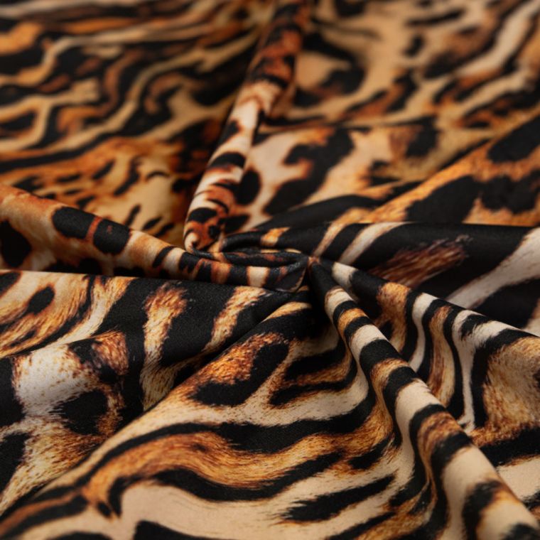 tiger print material uk