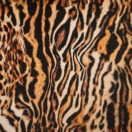 Animal Print Plush Velvet Curtain Upholstery Fabric