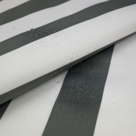 Striped Waterproof Outdoor Canvas